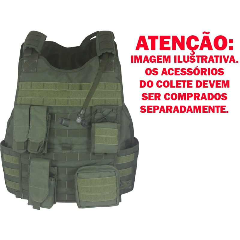 Capa Colete Balístico IIA Modular Militar Airsoft Premium - Shop Coopera