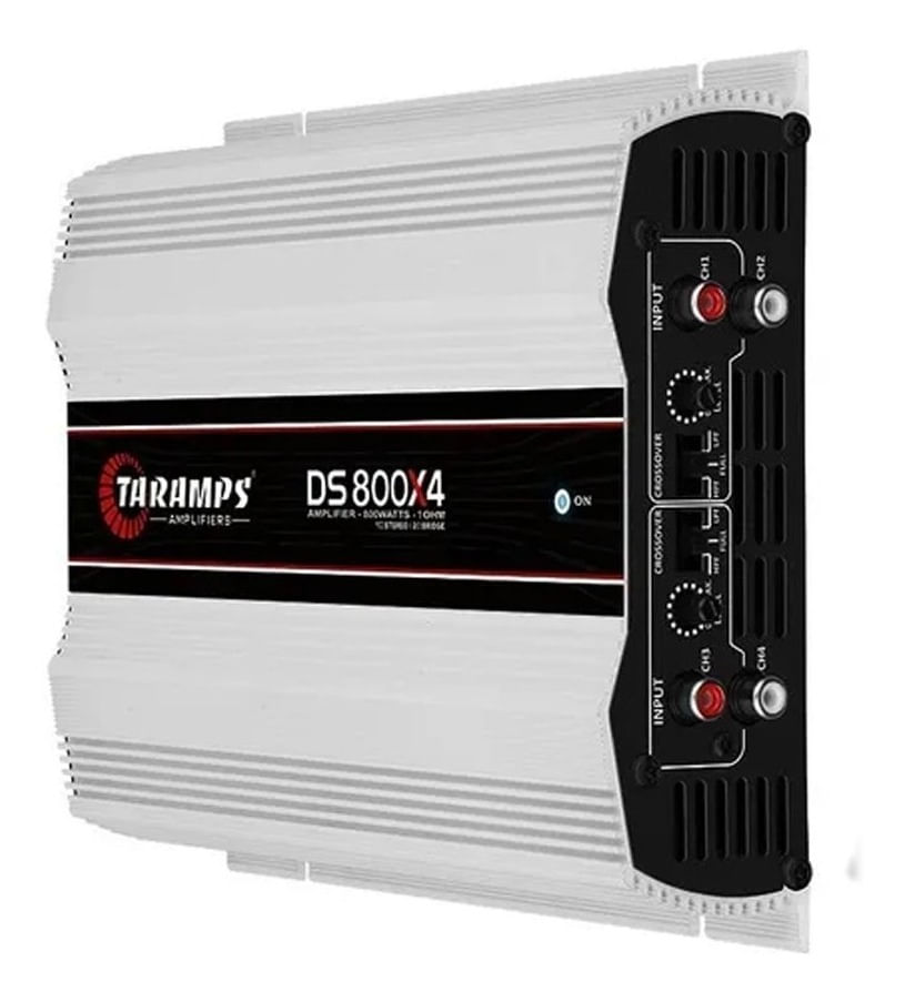 Módulo Amplificador Digital Taramps DS 800x4 - 4 Canais - 800 Watts RMS ...