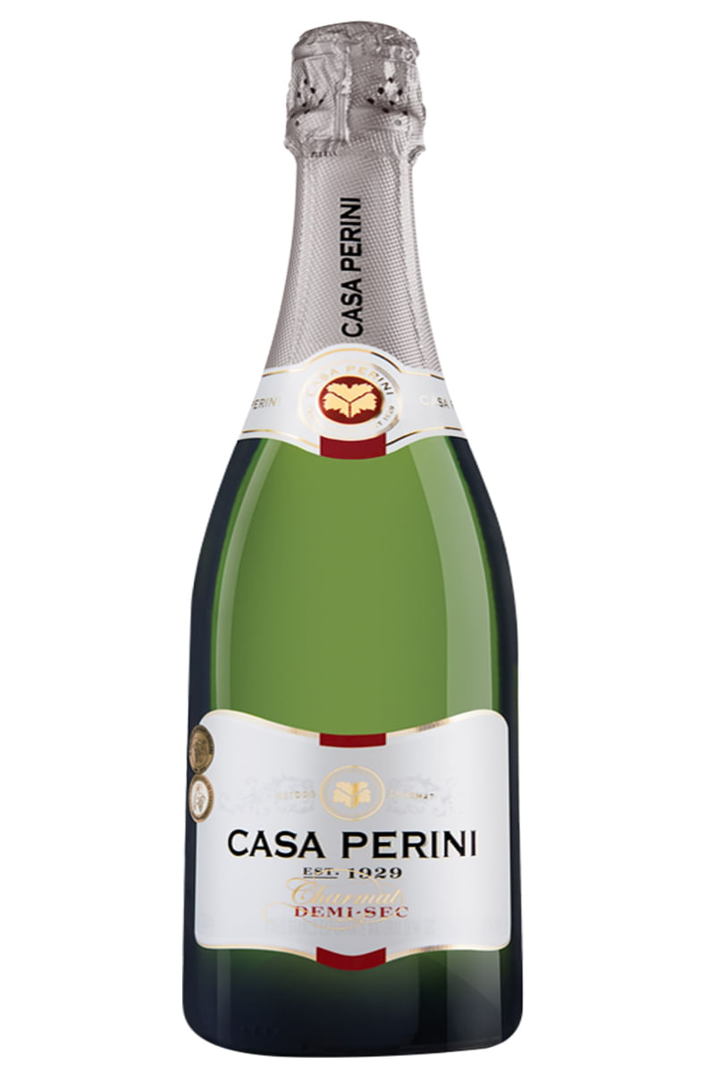 Espumante Casa Perini Branco Demi Sec Charmat 750ml - Shop Coopera