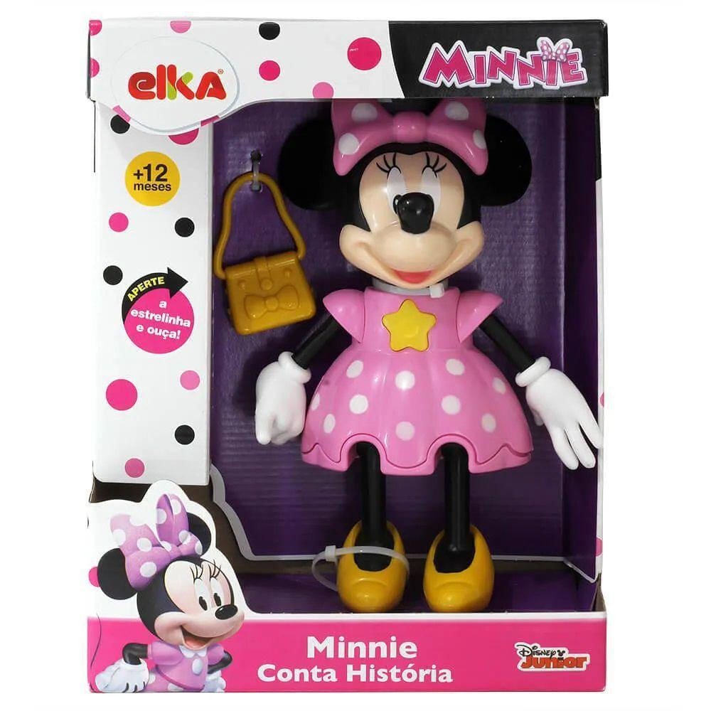 Boneca Minnie Conta Histórias - Elka - Shop Coopera
