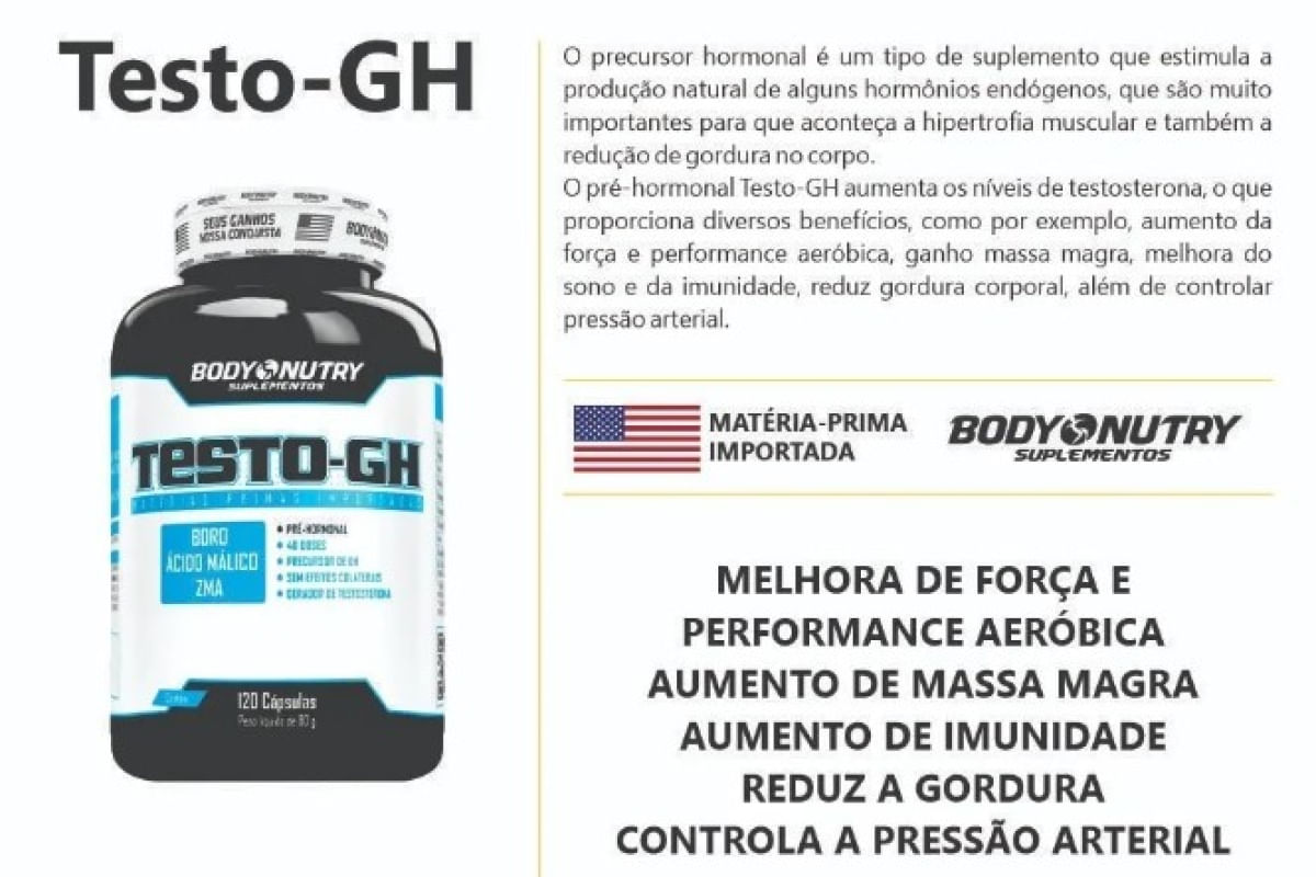 COMPRE TESTO GH POTE 60 CAPSULAS E GANHE TERMOGÊNICO DE 60 CAPS. - Shop ...