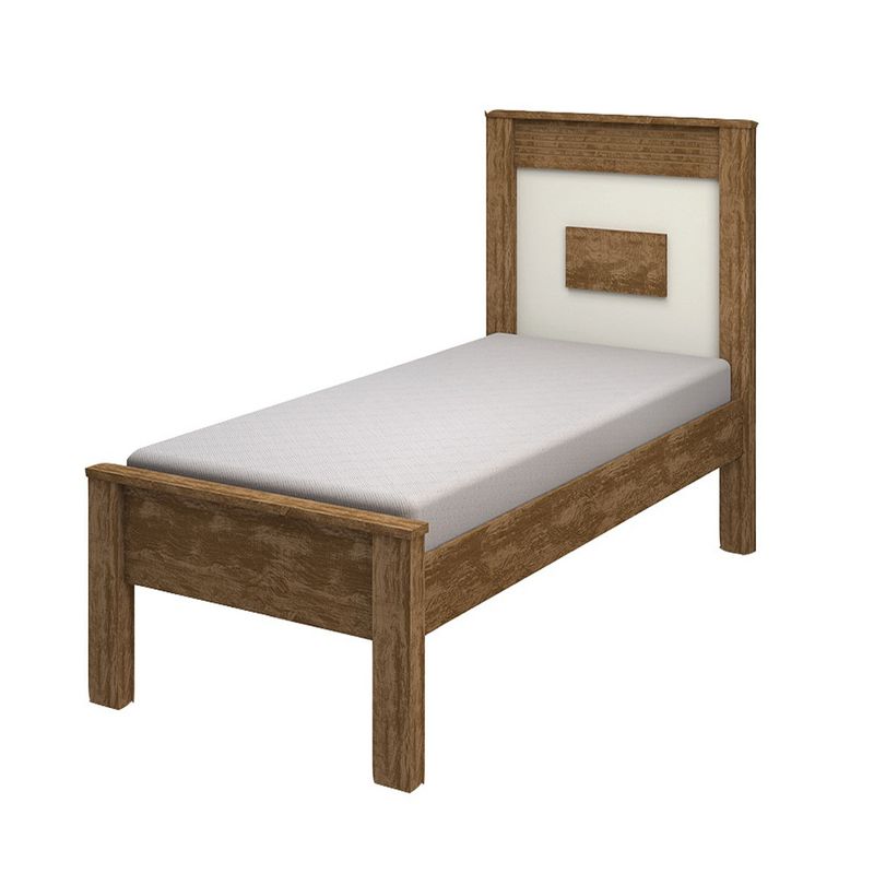 Cama Solteiro Lara/Larissa MDF Valen Móveis - Shop Coopera