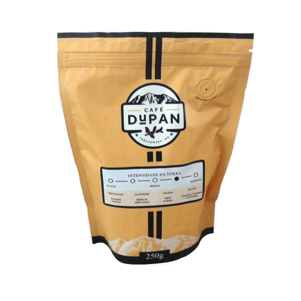 Café Dupan intenso em grãos 250 g - Shop Coopera