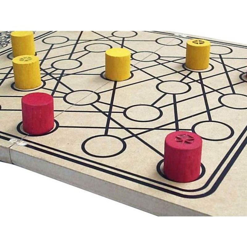 Jogo de Tabuleiro Jarmo em Madeira - Oficina de Criação Mitra - Shop ...