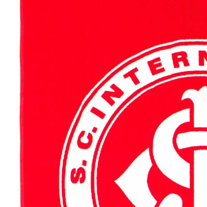 Toalha Praia Buettner Veludo Brasão Internacional 70cm x 140m Vermelho ...