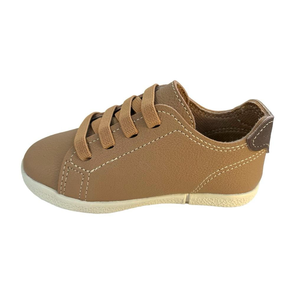 Tênis Menino Klin Flyer Mini Marrom Claro/Taupe 117174 - Shop Coopera