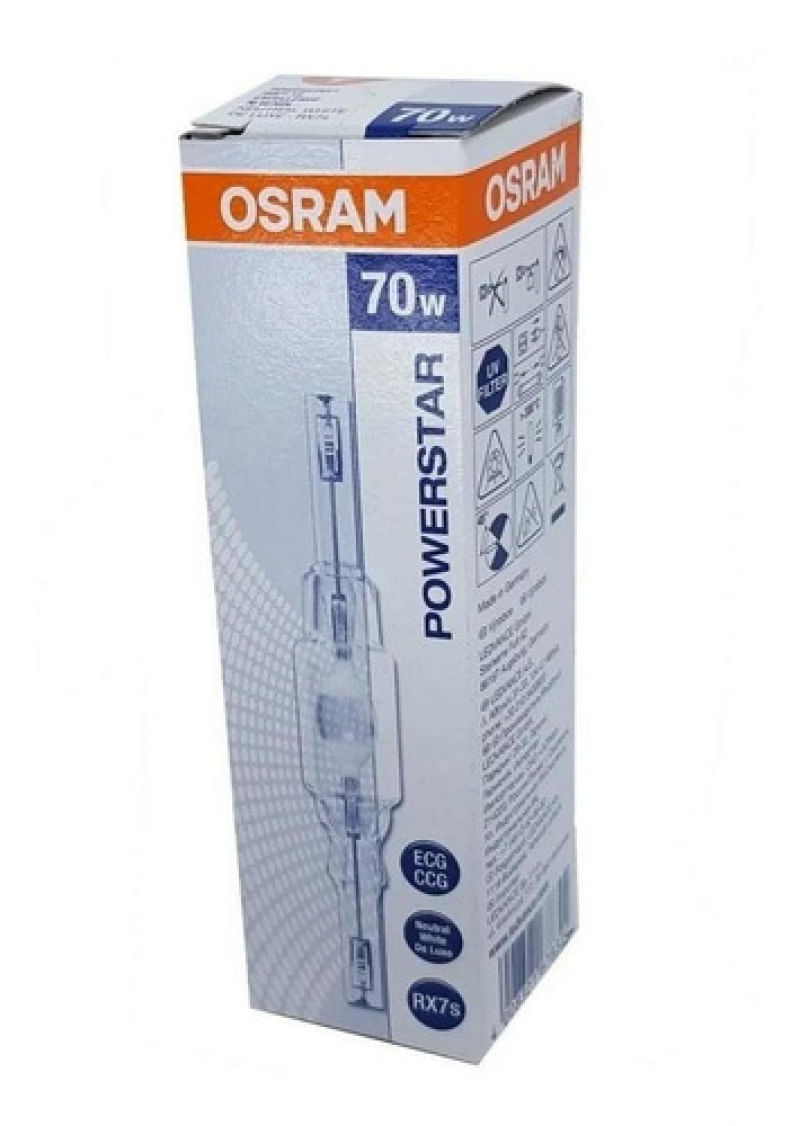 Lâmpada De Vapor Metálico 70w Hqi Powerstar Osram - Shop Coopera