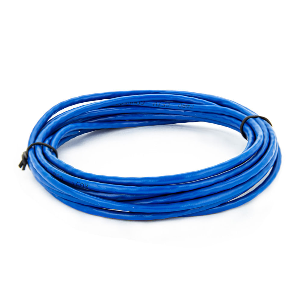 Cabos UTP Cat5e Azul - 40 Metros - Shop Coopera
