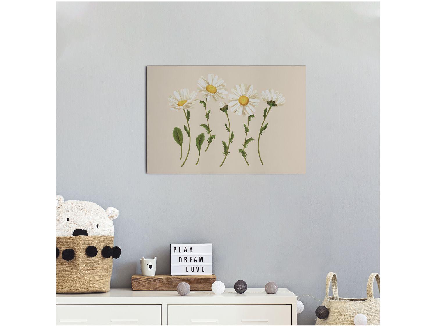 Placa Decorativa MDF Daisy 30x44cm - Design Up Living - Shop Coopera