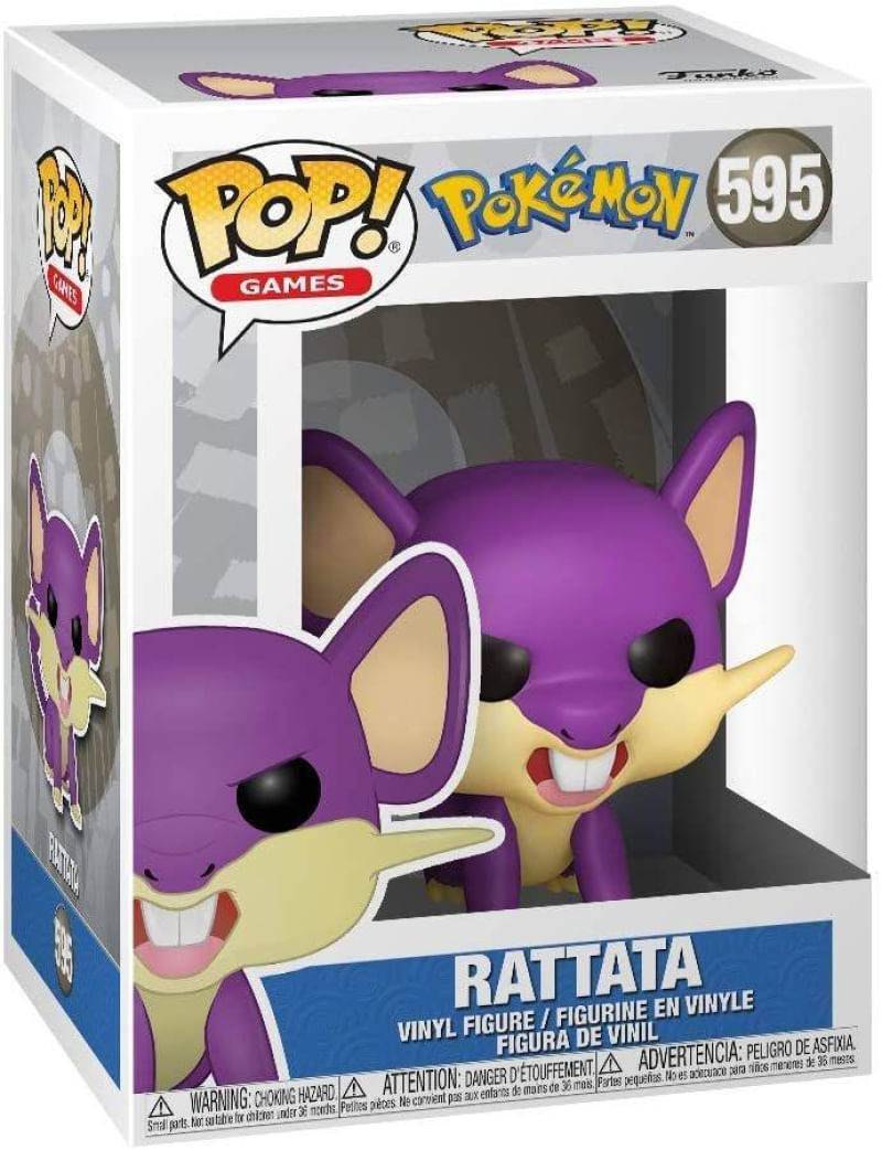 Funko Pop Pokemon 595 Rattata - Shop Coopera