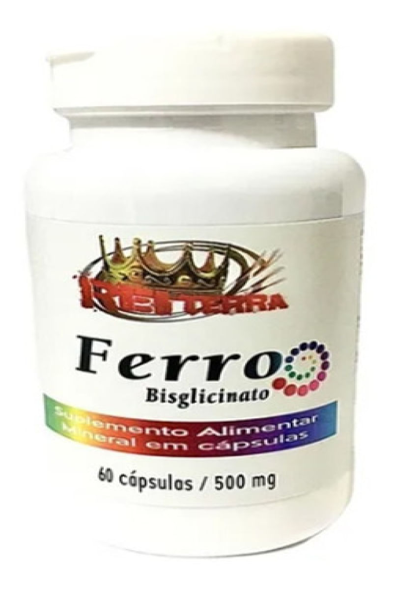 Ferro 60 Cáps 500mg - Shop Coopera