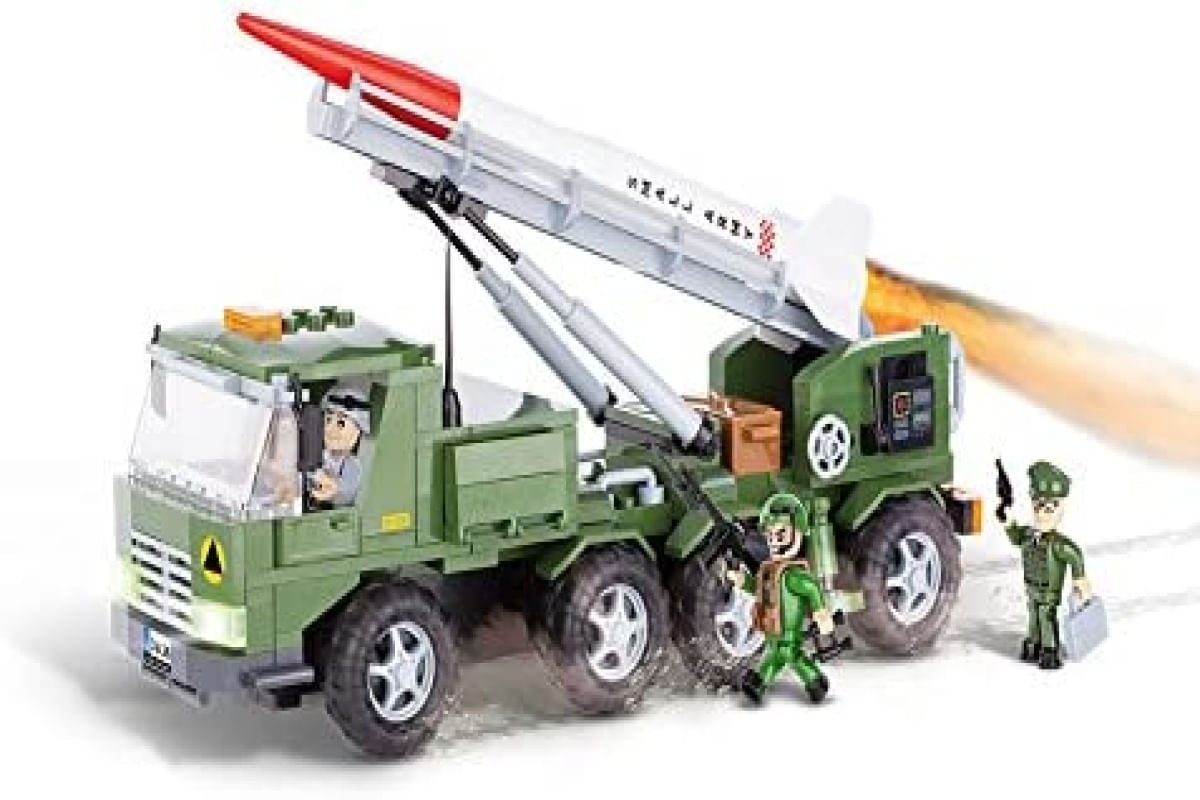 Blocos Para Montar Lançamento De Míssil - Cobi 2364 - Shop Coopera