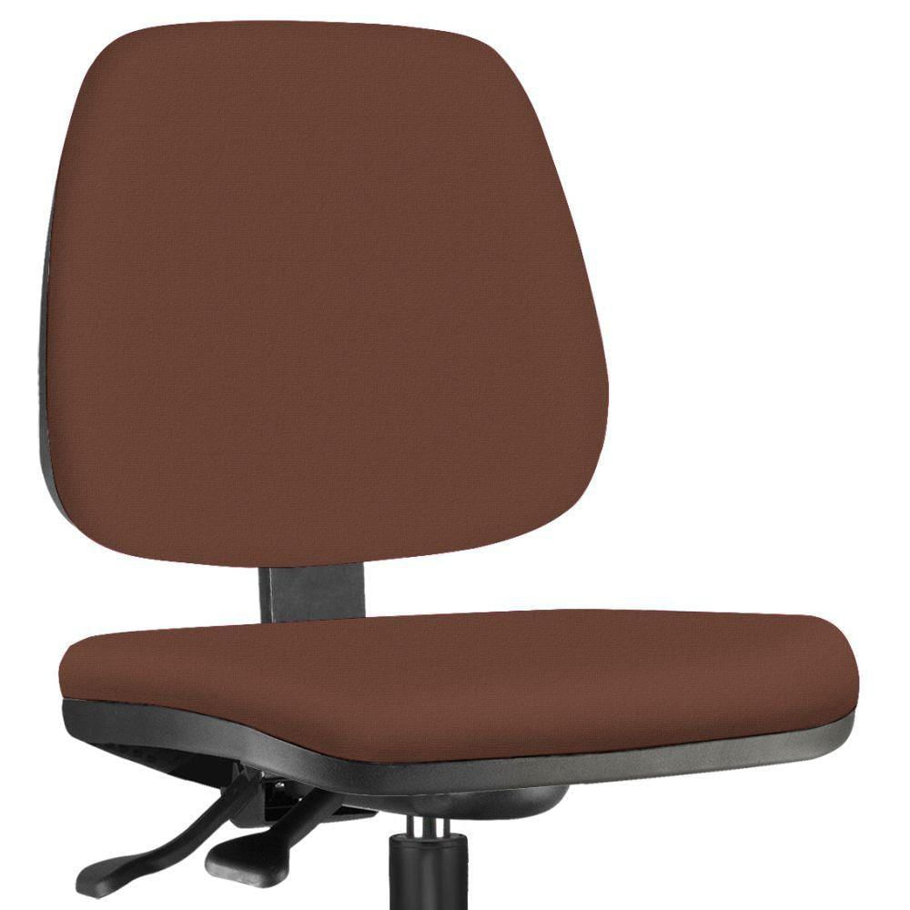 Kit 02 Cadeiras Caixa Alta Giratória Job L02 Suede Marrom - Lyam Decor ... Kit 02 Cadeiras Caixa Alta Giratória Job L02 Suede Marrom - Lyam Decor ...