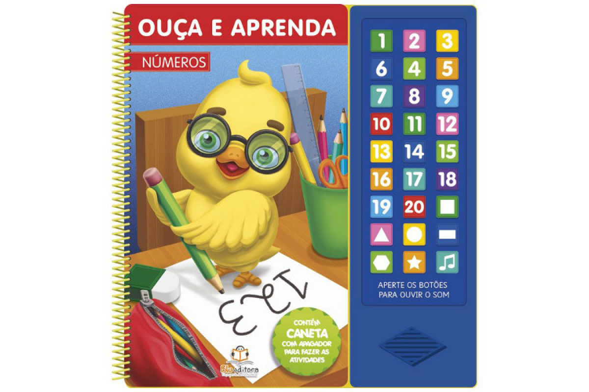 OUÇA E APRENDA - NUMEROS - Shop Coopera OUÇA E APRENDA - NUMEROS - Shop Coopera