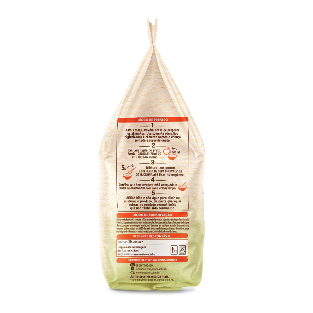 Cereal Infantil Mucilon Milho 360g - Shop Coopera
