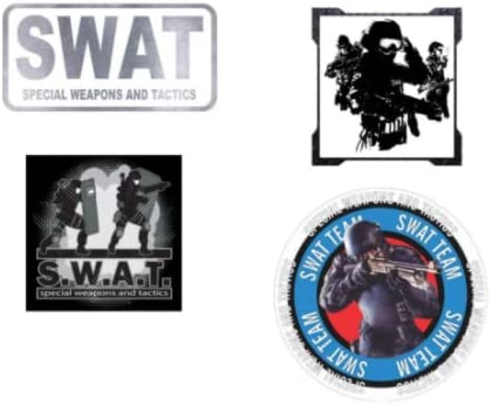 4 Adesivos Externos Swat 4 Adesivos Táticos Militares Militar - Shop ...