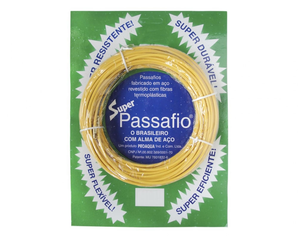 Passa Fio Proaqua Super Alma Aco 15M Blister - Shop Coopera