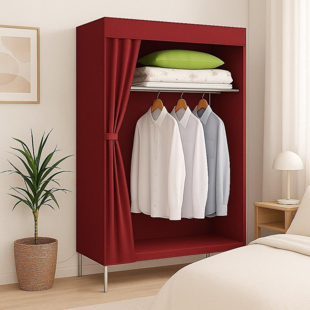 Guarda Roupa Arara Cabideiro Portatil Armario Compacto Organizador ...