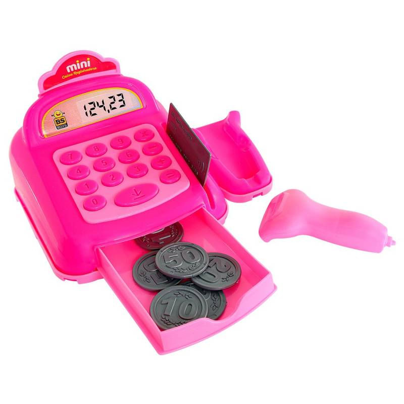 Mini Caixa Registradora Gaveta para Guardar Moedas e Cartão - Shop Coopera
