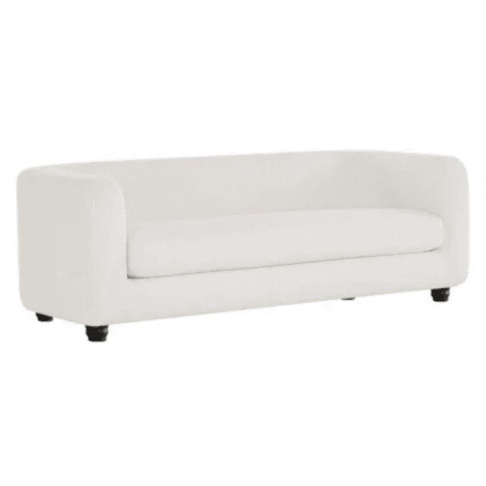 Sofá 3 Lugares Luxo Recepção Escritório Sala De Estar E Tv Veneza 180cm ...