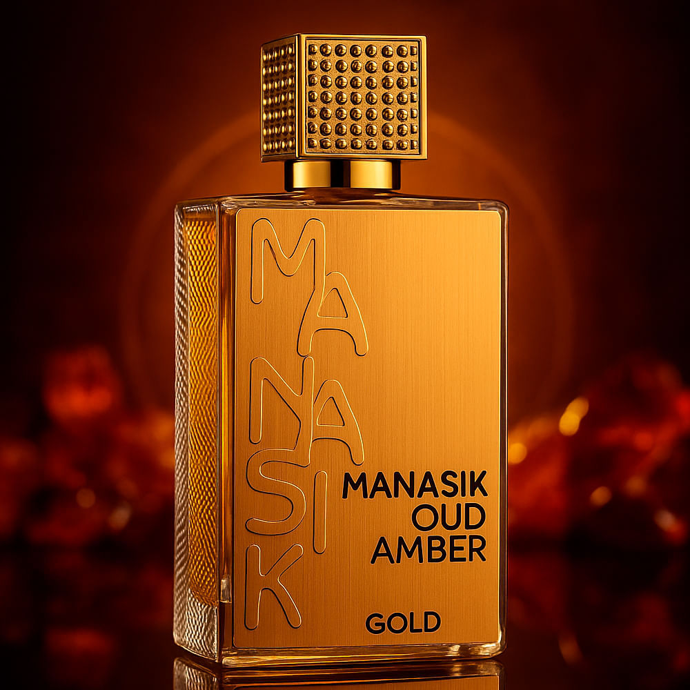 Manasik Oud Amber Gold Eau de Parfum - Perfume Unissex 100ml - Shop Coopera