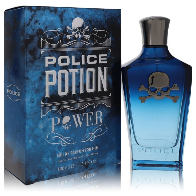 Perfume Masculino Colônias Police Potion Power 100 Ml Eau De Parfum ...