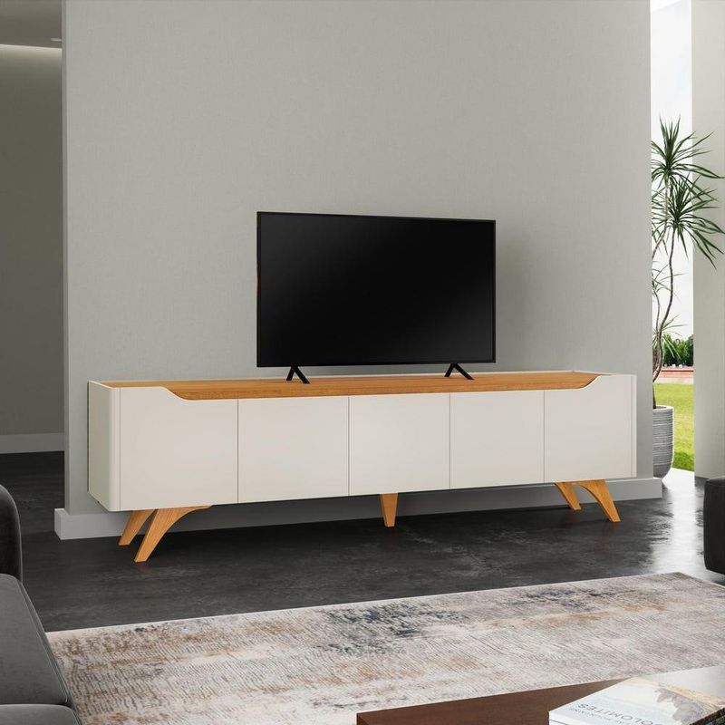 Rack Atenas 220 Mavaular Off White/naturalle - Shop Coopera