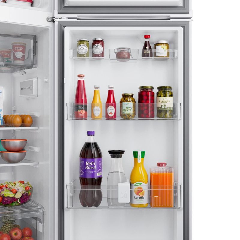 Geladeira Brastemp BRM46MB Frost Free 385L Duplex Xpert Inverter Painel ...